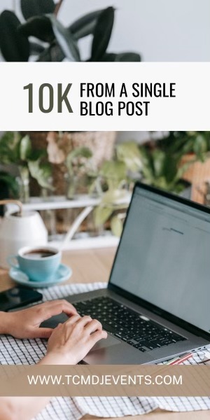 How I made 10k from one blog post for my dj services